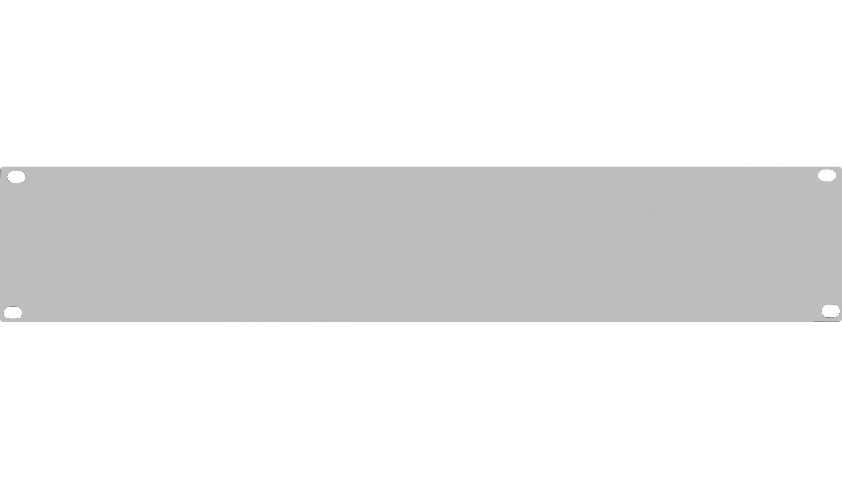 2u Rack Panel - White – AV Plates